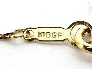 金メッキやプラチナメッキや合金のアクセサリーにある刻印と意味